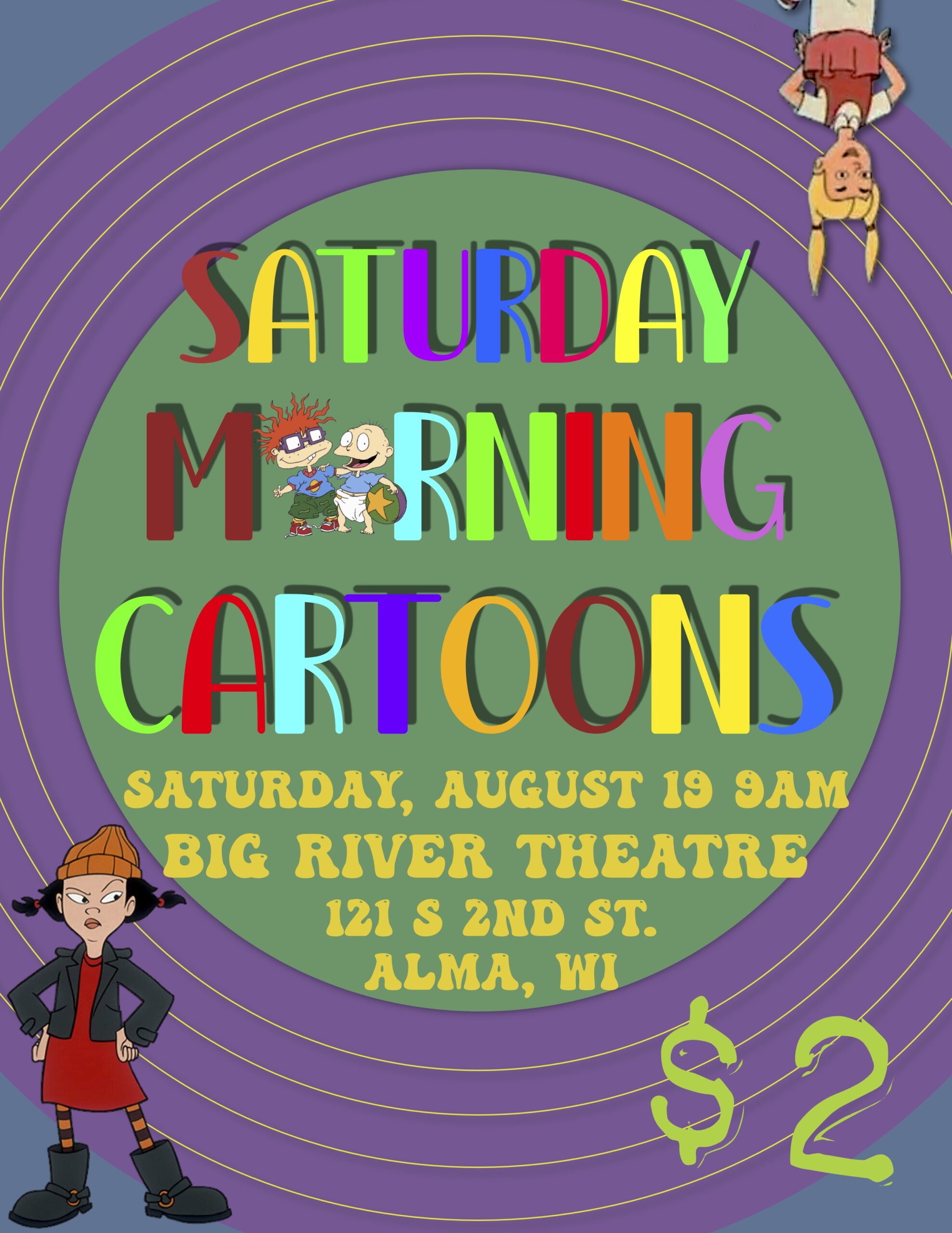 Saturday Morning Cartoons – Big River Theatre